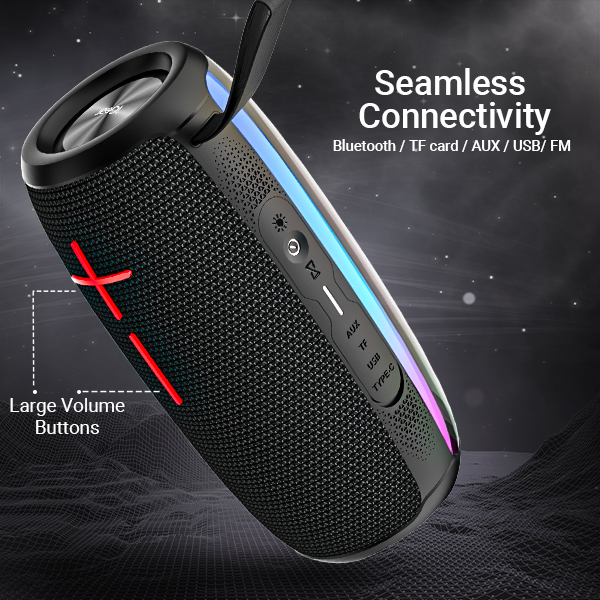 iGear Spectrum Bluetooth Party Speaker|24W MegaBass Speaker with 9 ...